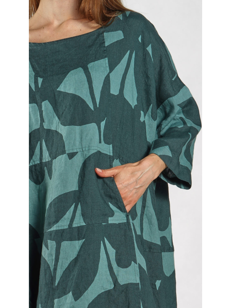 Rundholz Black Label - Balloon-shaped dress with dividing seams ...